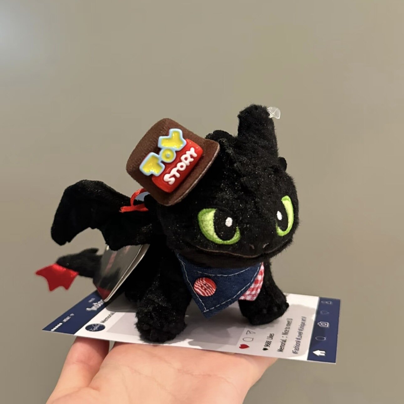 Настоящая игрушка-брелок "Как приручить дракона" милый питомец Беззубик, подвеска для сумки, подарок для девочек