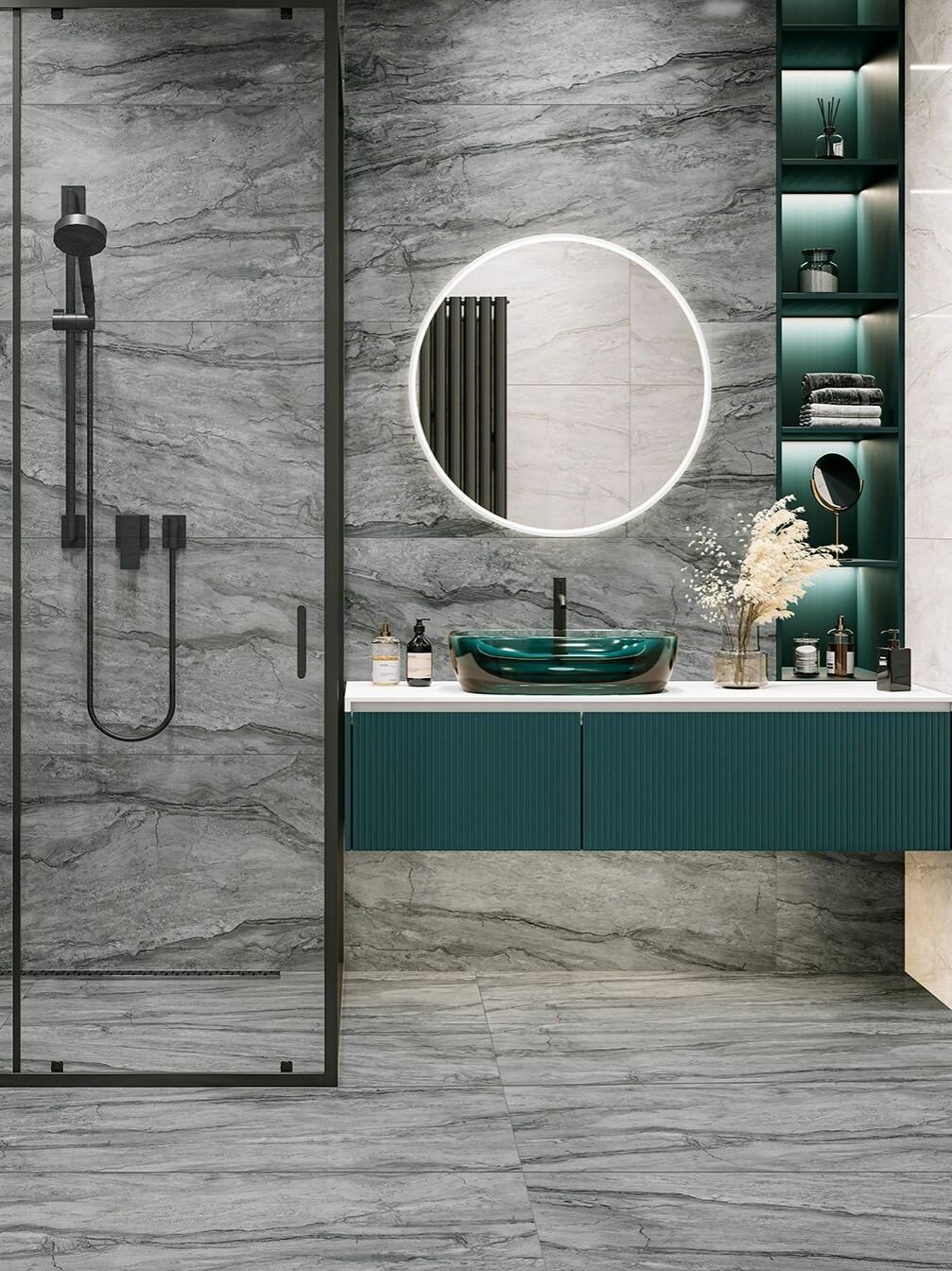 Керамогранит ALMA CERAMICA BOTTICHINO GFU60120BTC70L лаппатированный 600x1200