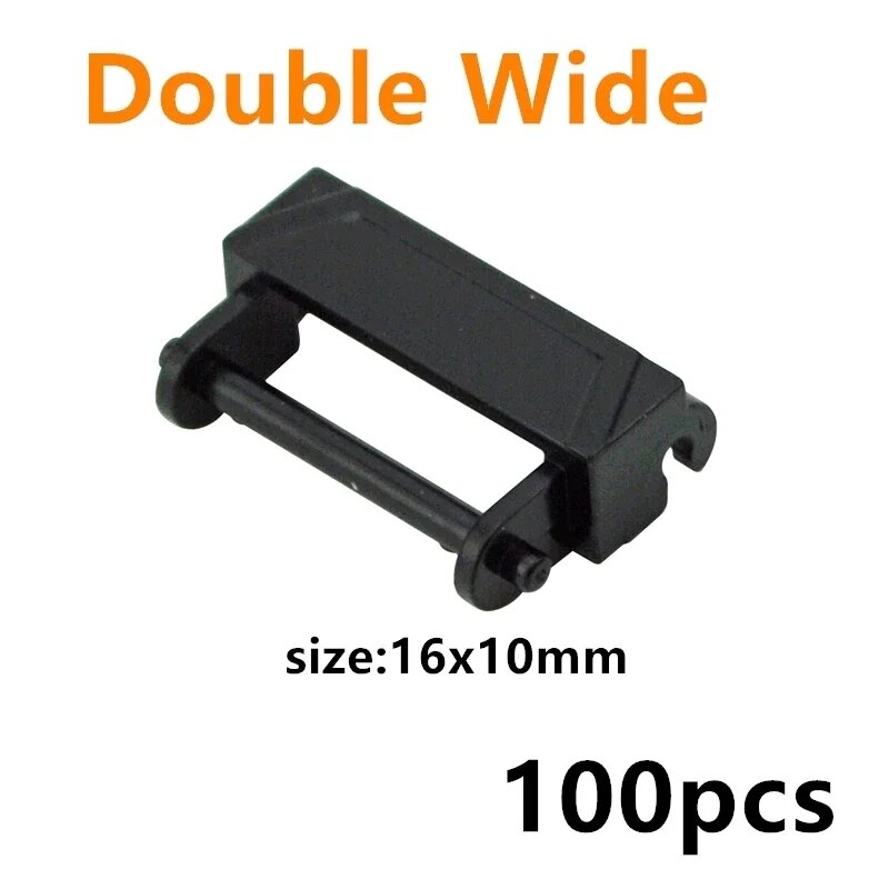 Конструктор ледуо гусеницы для танков Черный, Double Wide-black