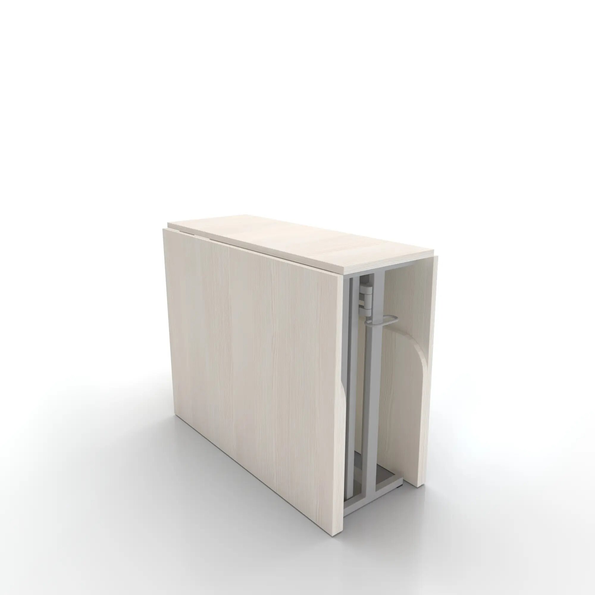 Стол книжка трансформер от производителя "Лайт Maksimus" - 2750х900х750 цвет столешницы Бодега подстолье Светлое