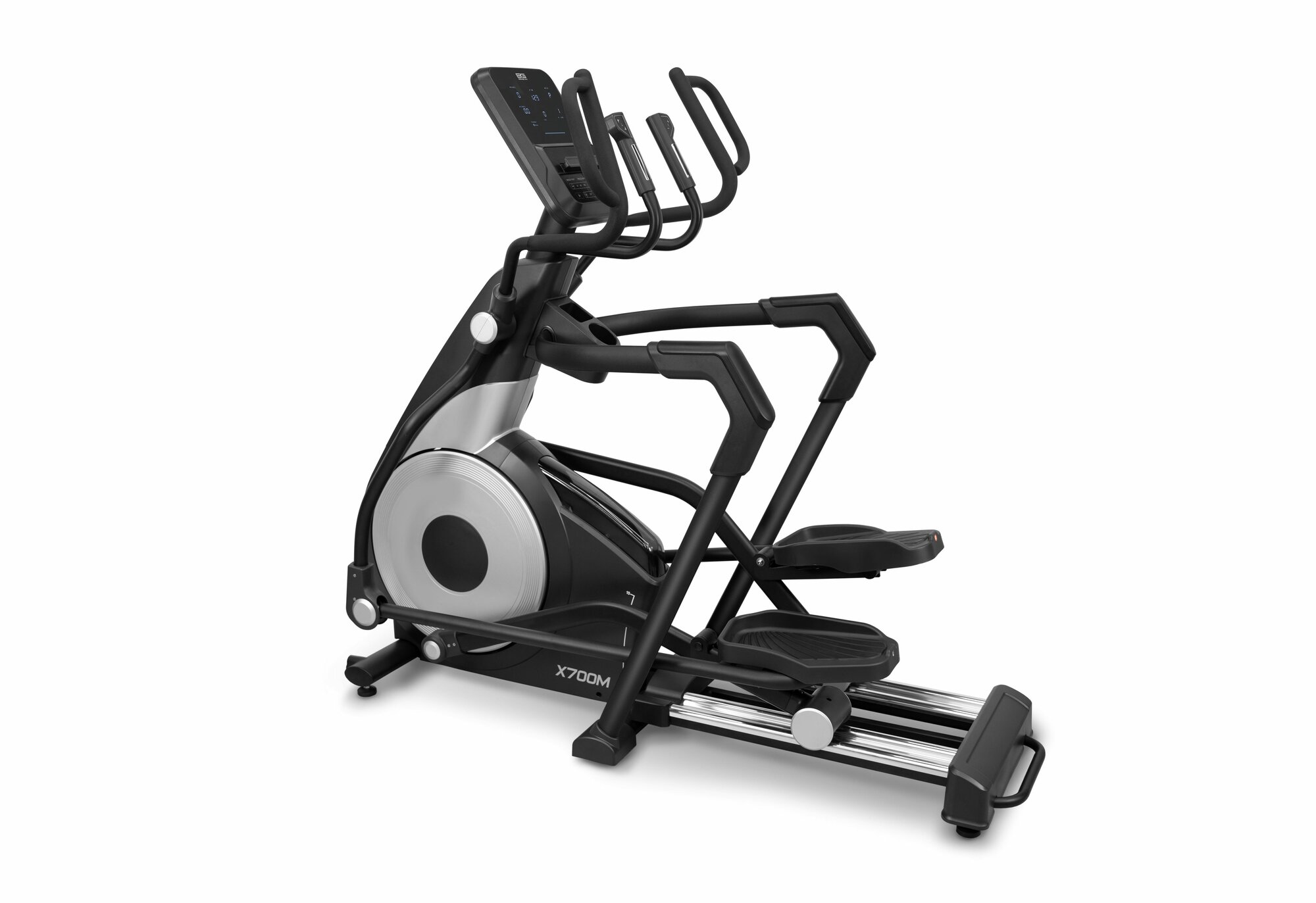 Эллиптический тренажёр Bronze Gym X700M, полупрофессиональный, автонаклон, 20 программ