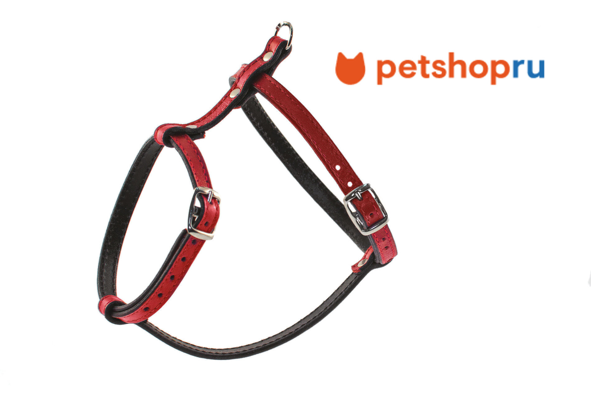 Yami Yami амуниция Шлейка "Брайт" для собак, красная, 22-31 см