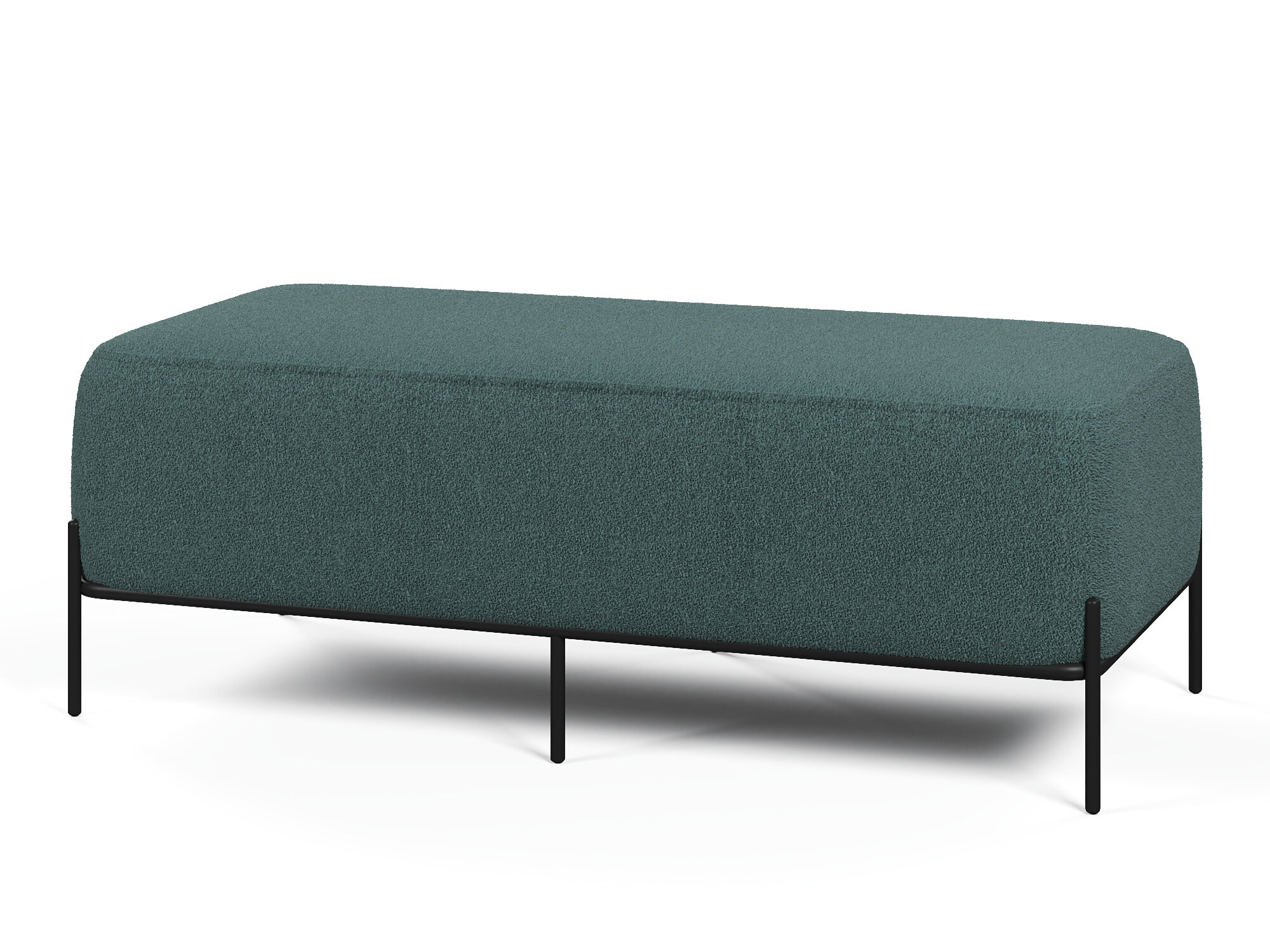 Банкетка Gufo Maxi Bravo Sailor (110х52х42 см), букле, цвет темно-синий