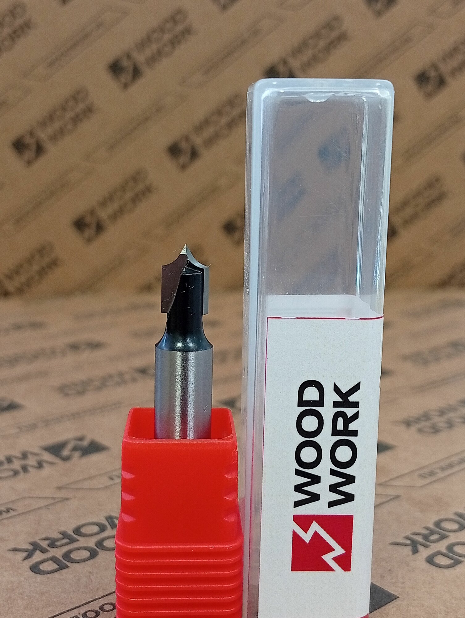 Фреза ласточка с тефлоновым покрытием ( проф серия) с радиусом 3.2 мм D 6.35мм х 51мм хв.8мм