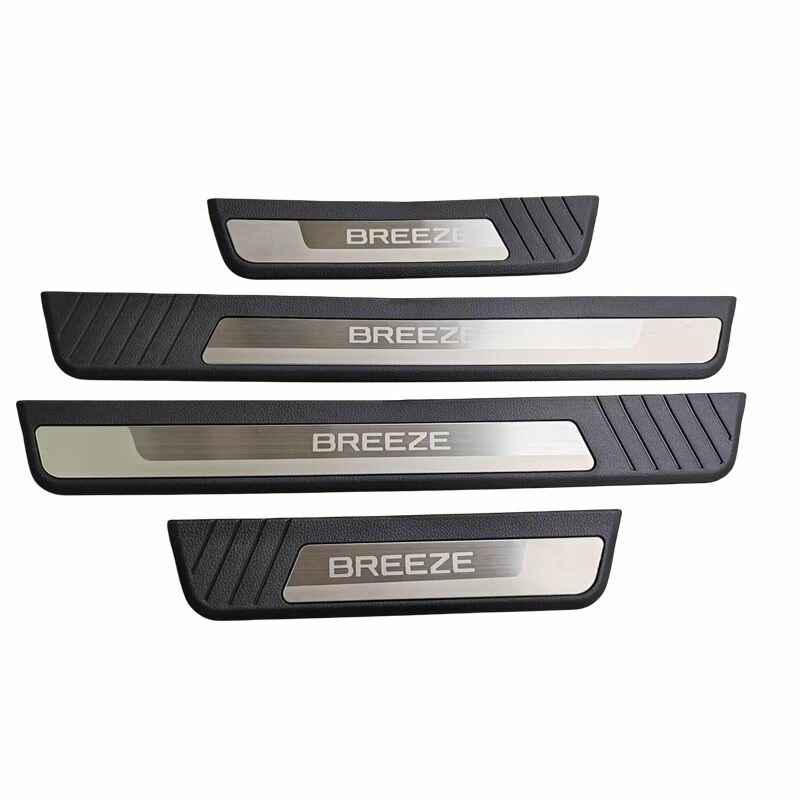 Накладки на пороги для Honda Breeze 2023, пластиковые, защитные и декоративные аксессуары для дверных проёмов
