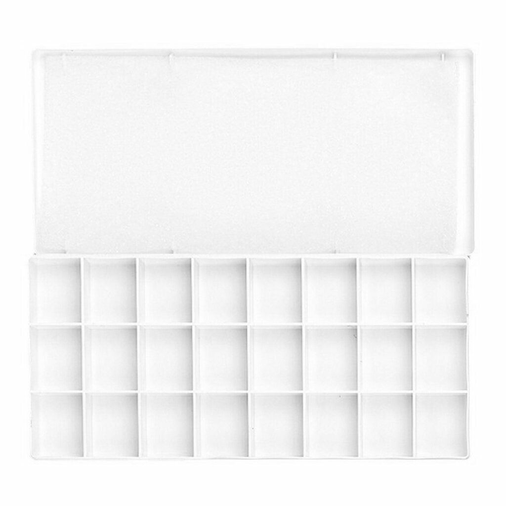 24 Луночный 36 Луночный Лоток Для Смешивания Красок Для Акварели Масла Акрила Гуаши
