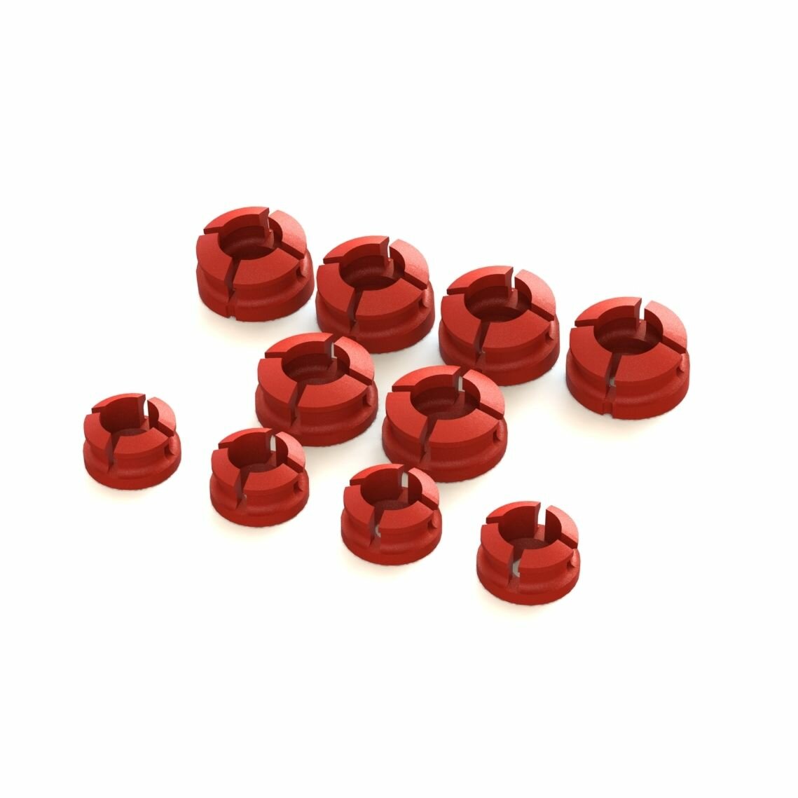 Набор крючков клипс для строп для хранения типа ГН (4+4+2шт)