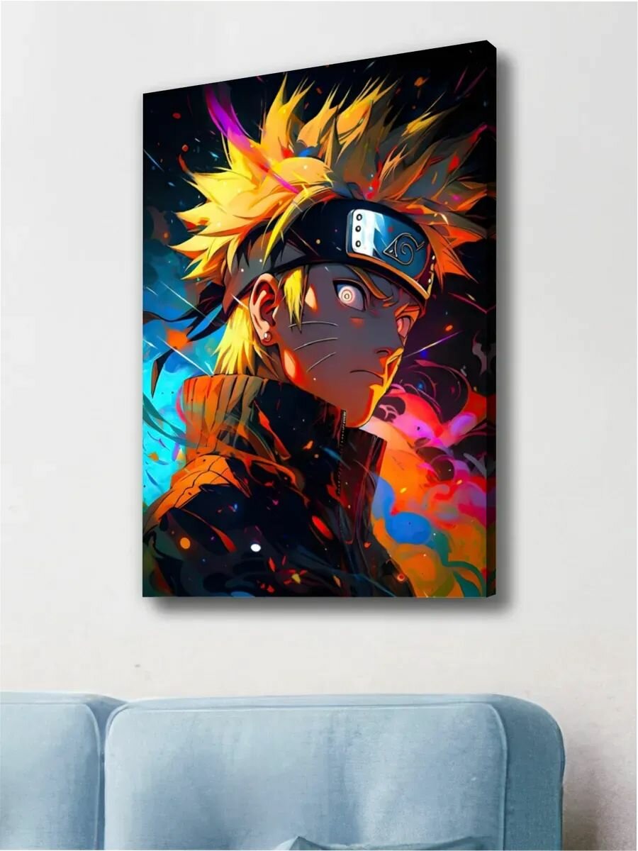 Картина Сила Шарингана интерьерная 30х40см 1шт.