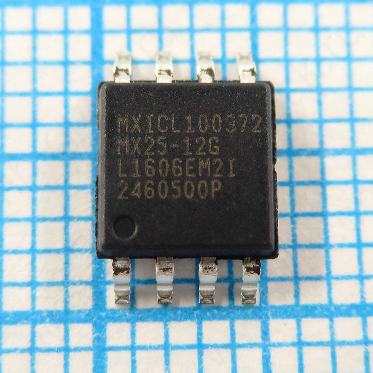 MX25L1606EM2I-12G 25L1606E - Flash память с последовательным интерфейсом SPI объемом 16Mbit