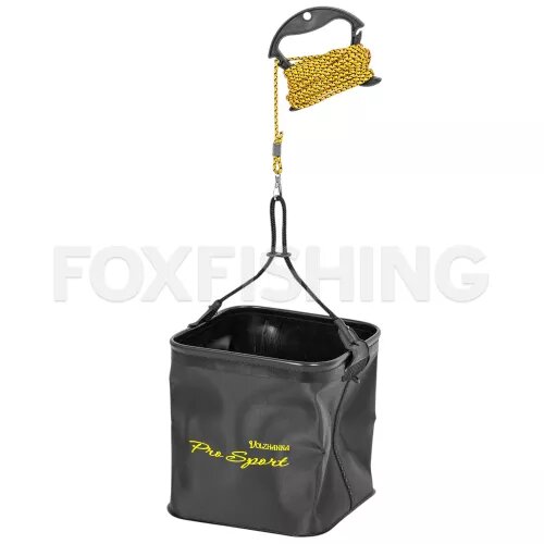 Ведро Волжанка Pro Sport EVA 21x21x21см. / LS-C003M квадратное с веревкой