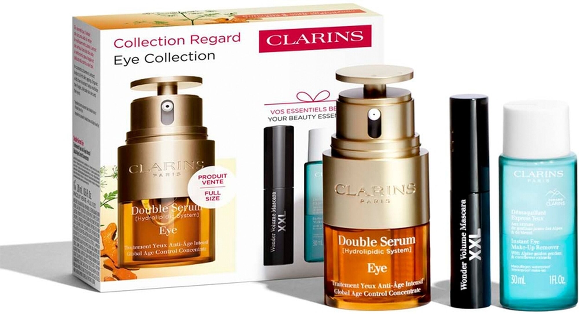 Clarins Подарочный набор для глаз Double Serum Eye Collection