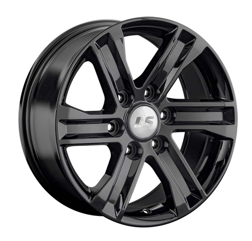 Диск колесный LS Wheels 1359 8,0x17 6x139,7 Dia67.1 ET38 цвет BK