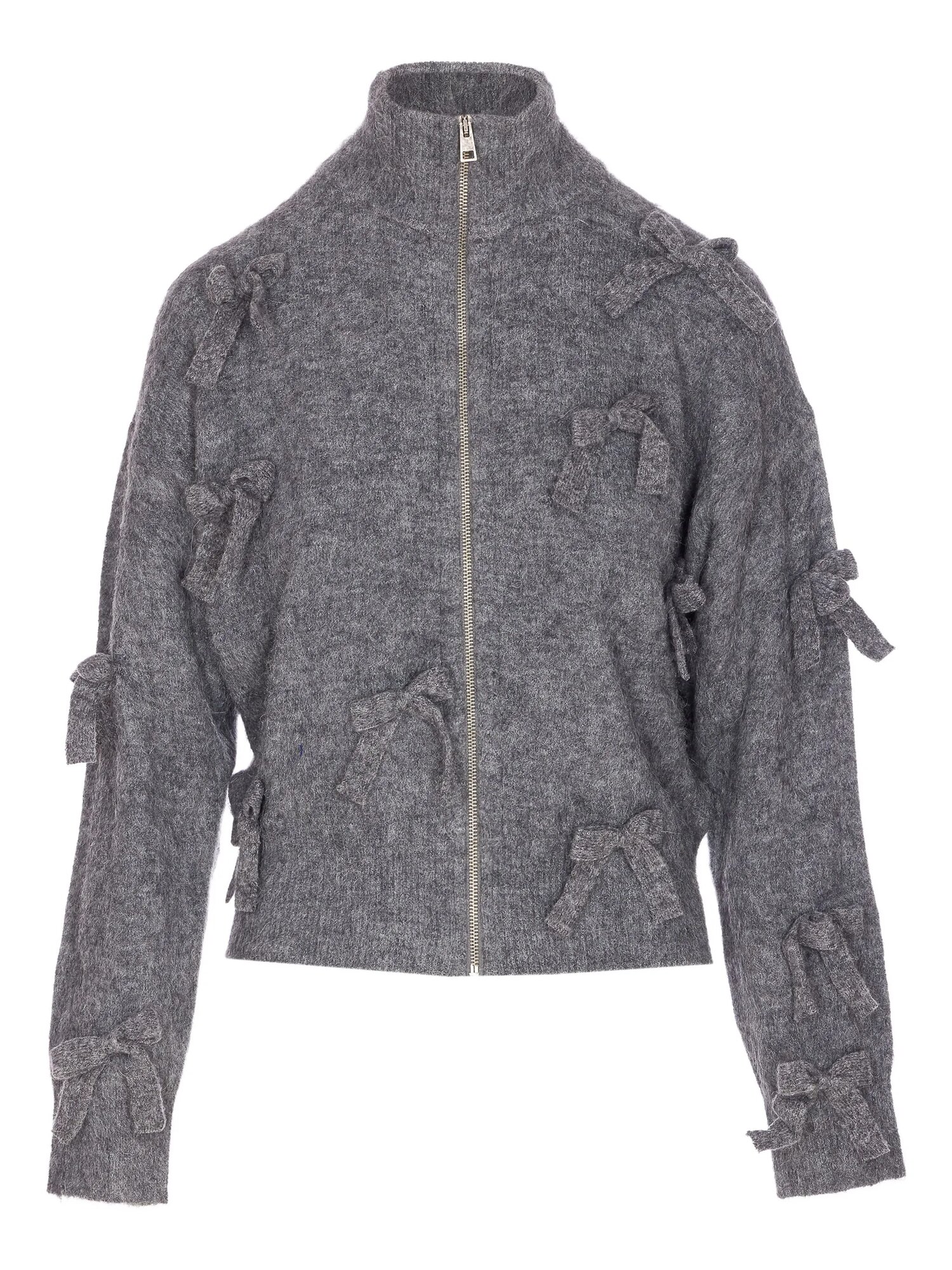 Куртка Bow-detail zip jacket