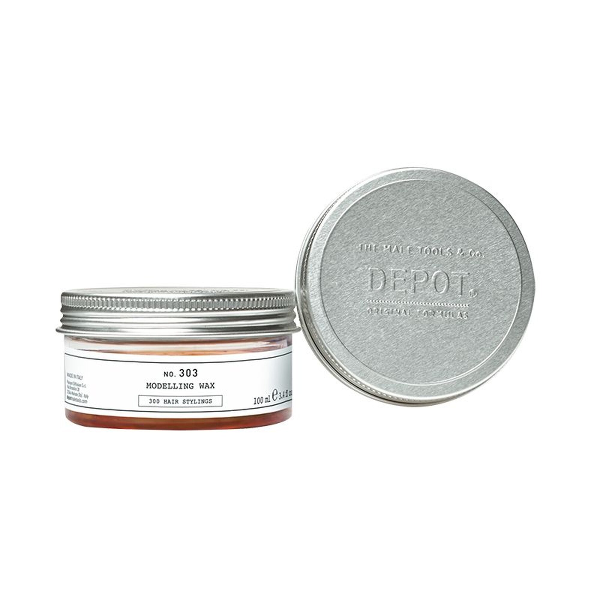 Depot Моделирующий воск для укладки волос, сильной фиксации, мужской no. 303, 75 мл