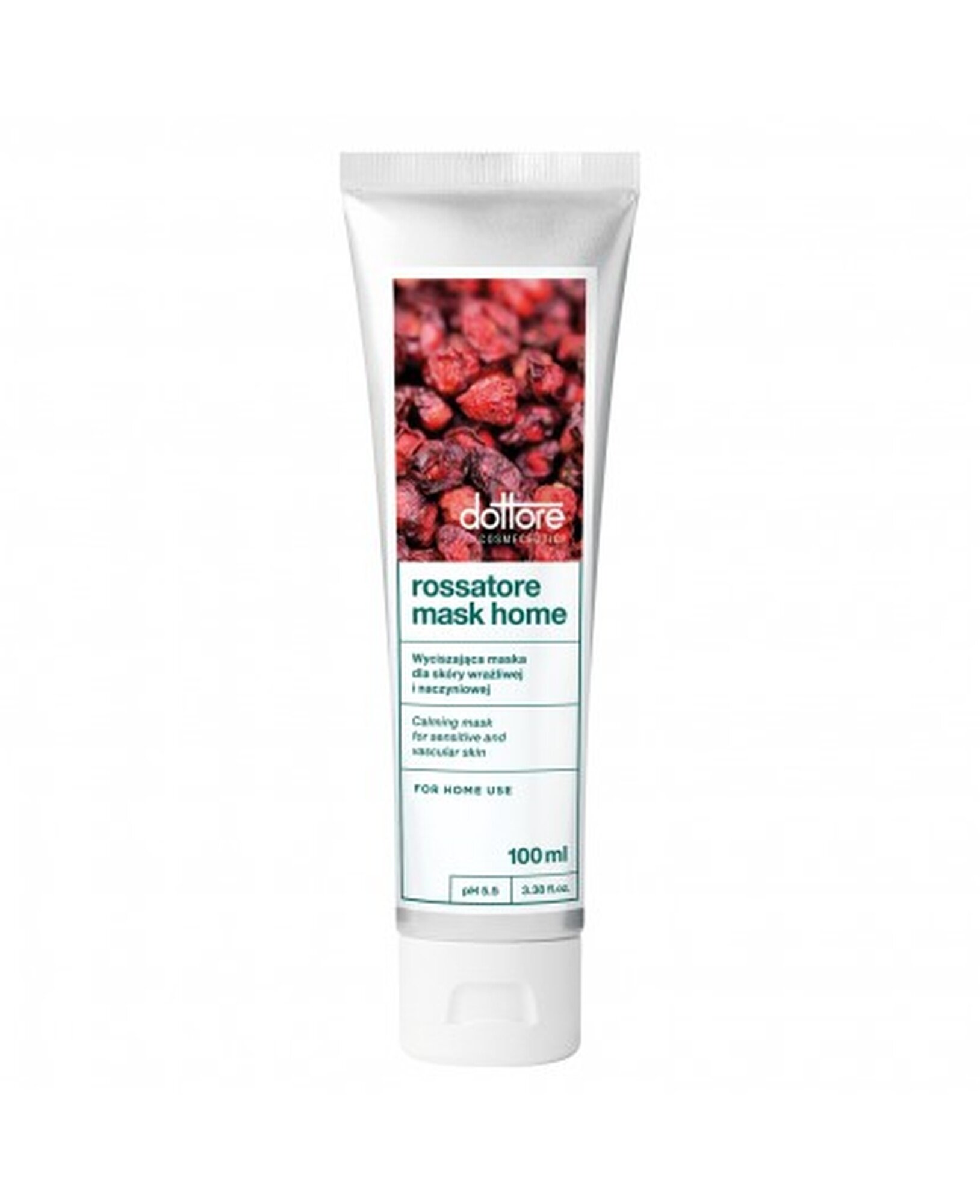 Dottore cosmeceutici Успокаивающая маска для сосудистой кожи Rossatore Mask Home 100 ml