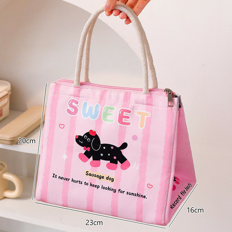 Сумка для обедов с теплоизоляцией для кота brand cat с милым дизайном для ежедневной транспортировки и хранения пищи собака sweet