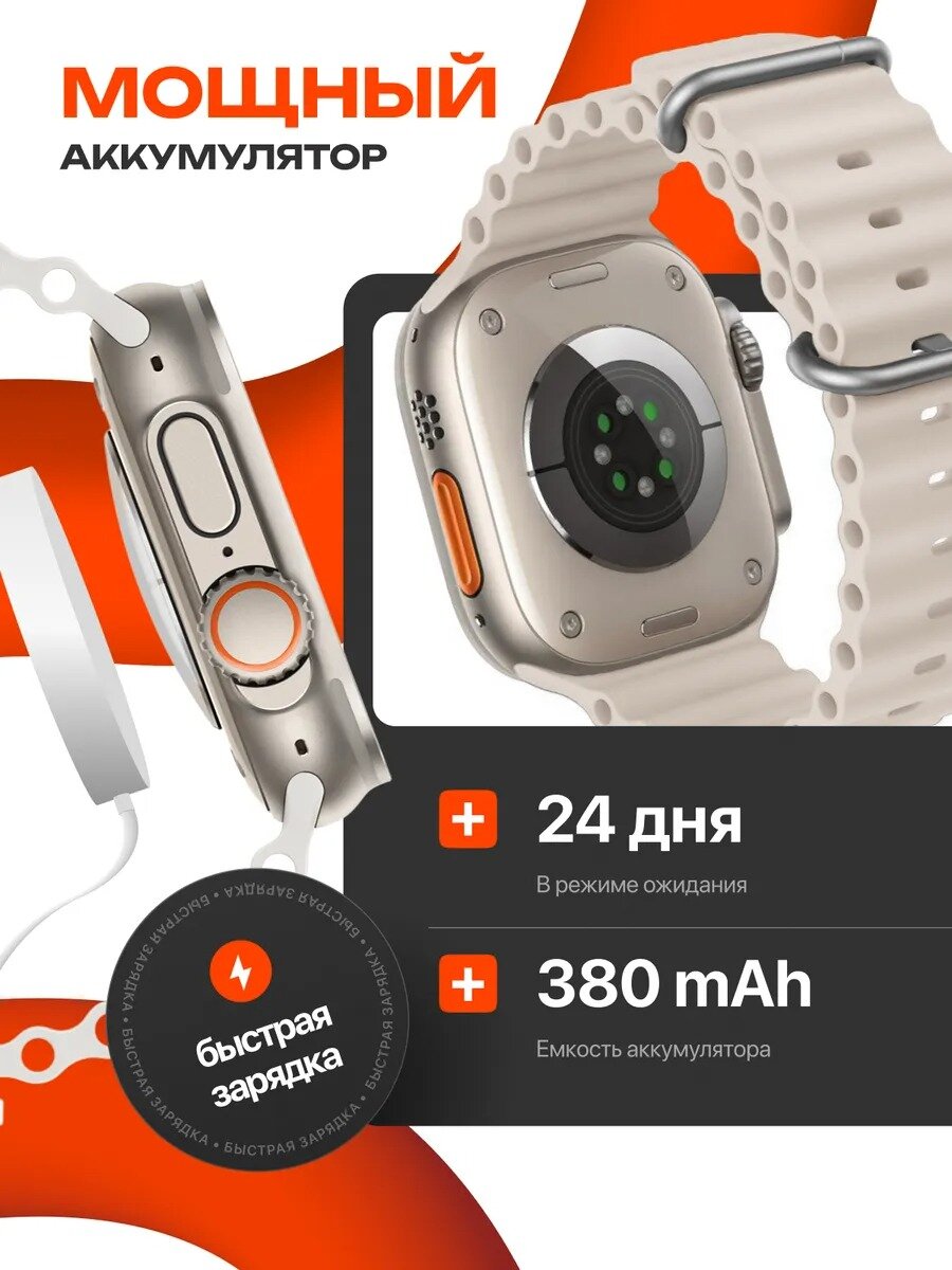 Смарт-часы JITE HK11 Ultra, AMOLED, Bluetooth 5.3, металлический корпус
