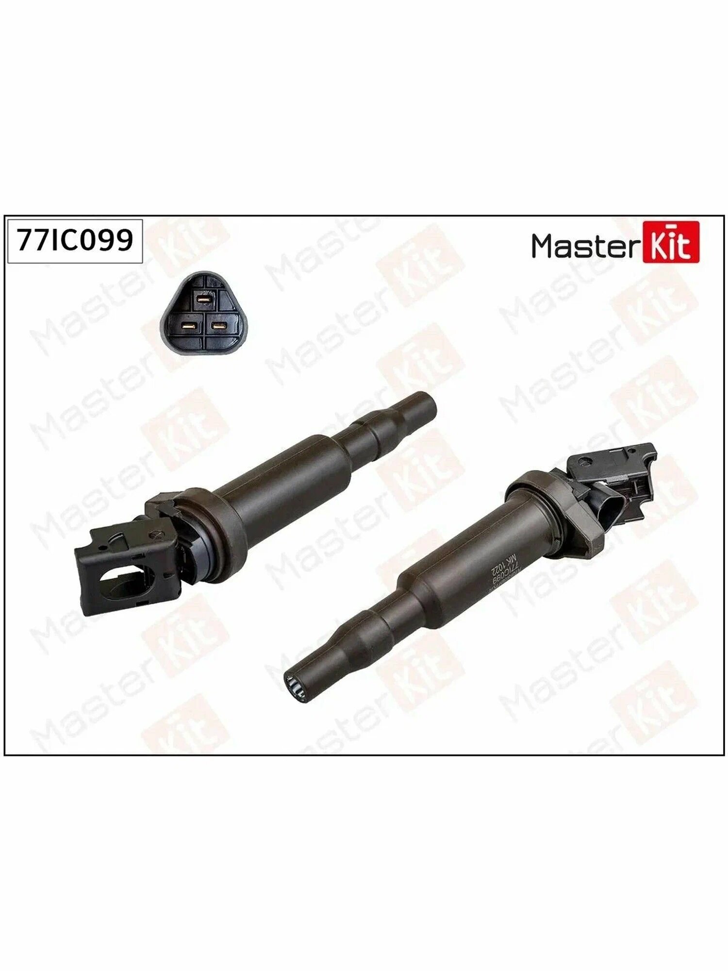 Катушка зажигания MasterKit 77IC099, для BMW/CITROEN/PEUGEOT
