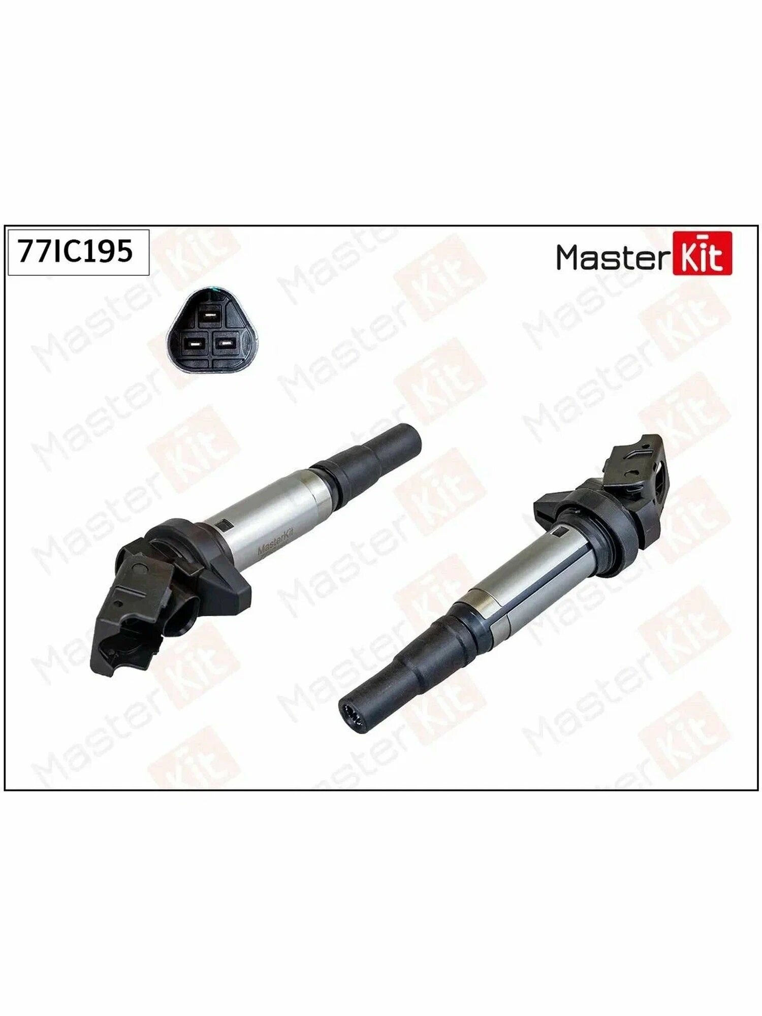 Катушка зажигания BMW F20/F30, PEUGEOT 207/308, MASTERKIT, 77IC195