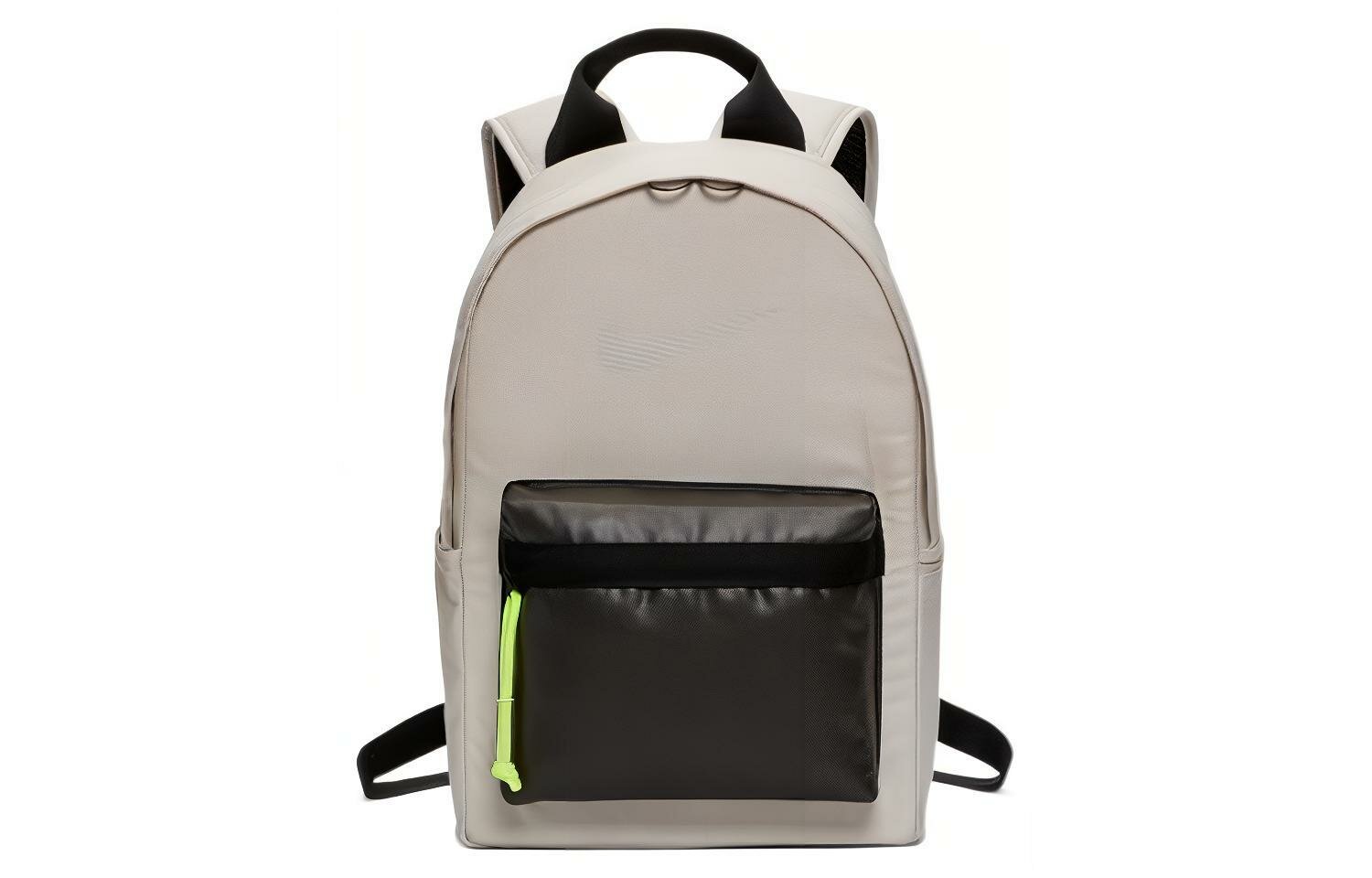 Рюкзак унисекс Nike светло-серый, из полиэстера, легкий, стильный дизайн