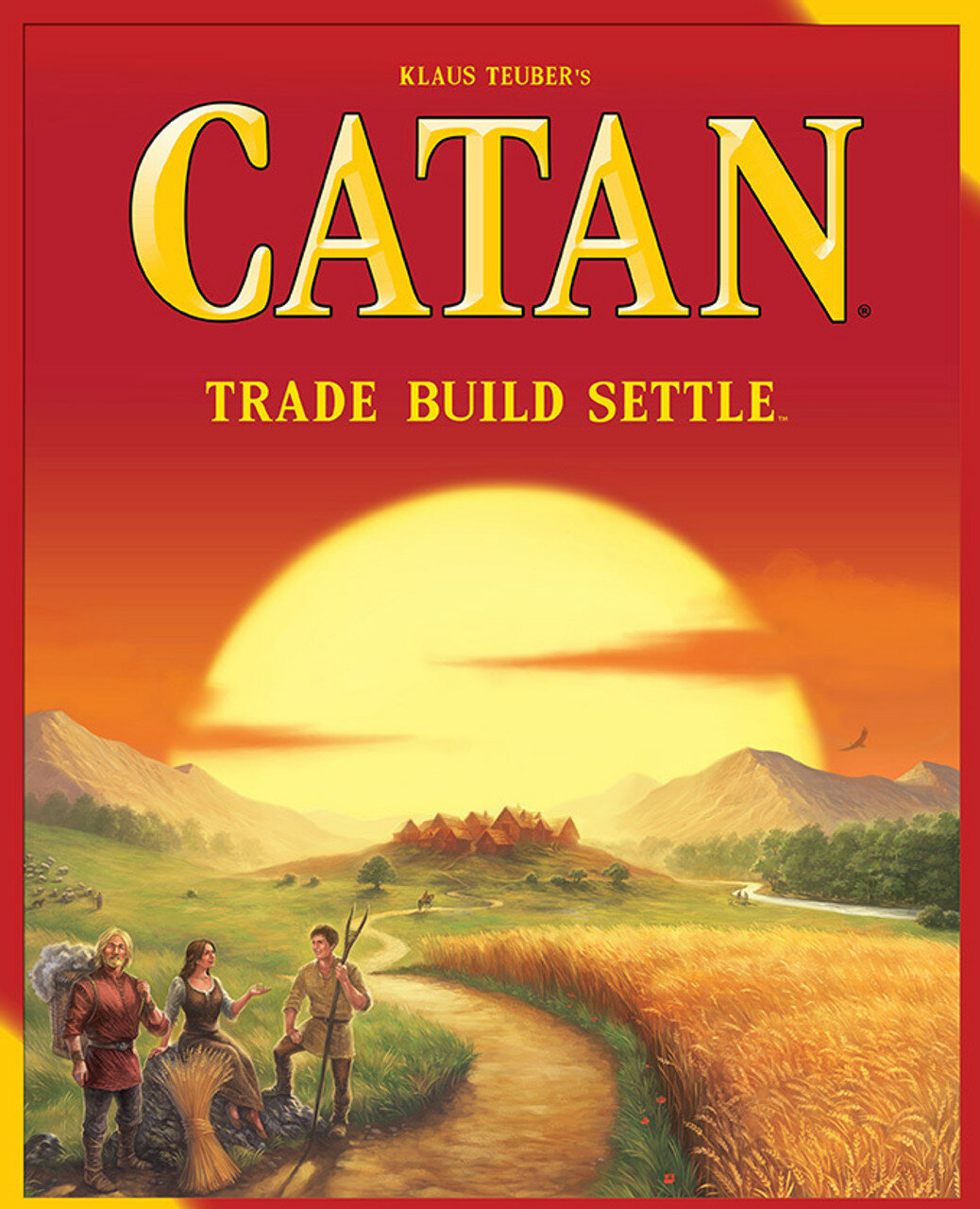 Настольная игра "Catan", 10+ лет, 3-4 игрока, на английском языке