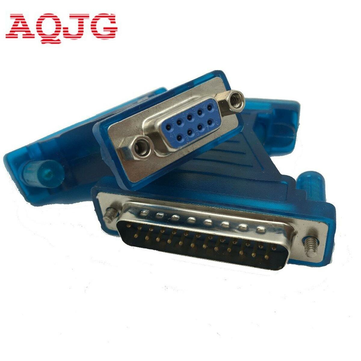 USB to Com USB to Serial RS232 кабель DB9 to DB25 адаптер DB9 female DB25 Male AQJG оптовая продажа