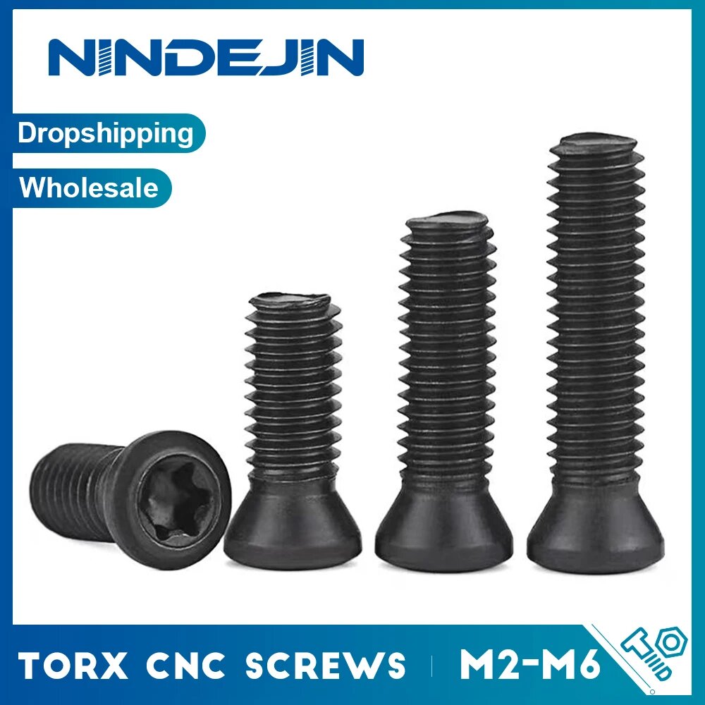Винты Torx NINDEJIN M6x18mm, 10шт