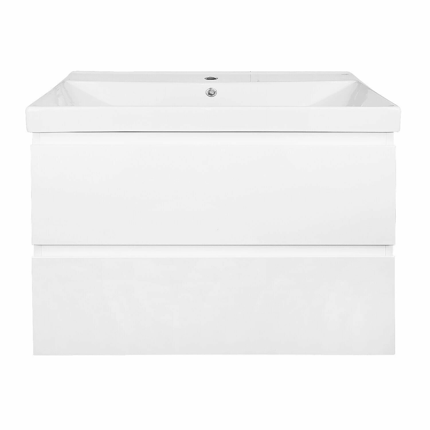 Комплект Тумба Мила 80 (810*670*470) подвесная с раковиной Tempo 80