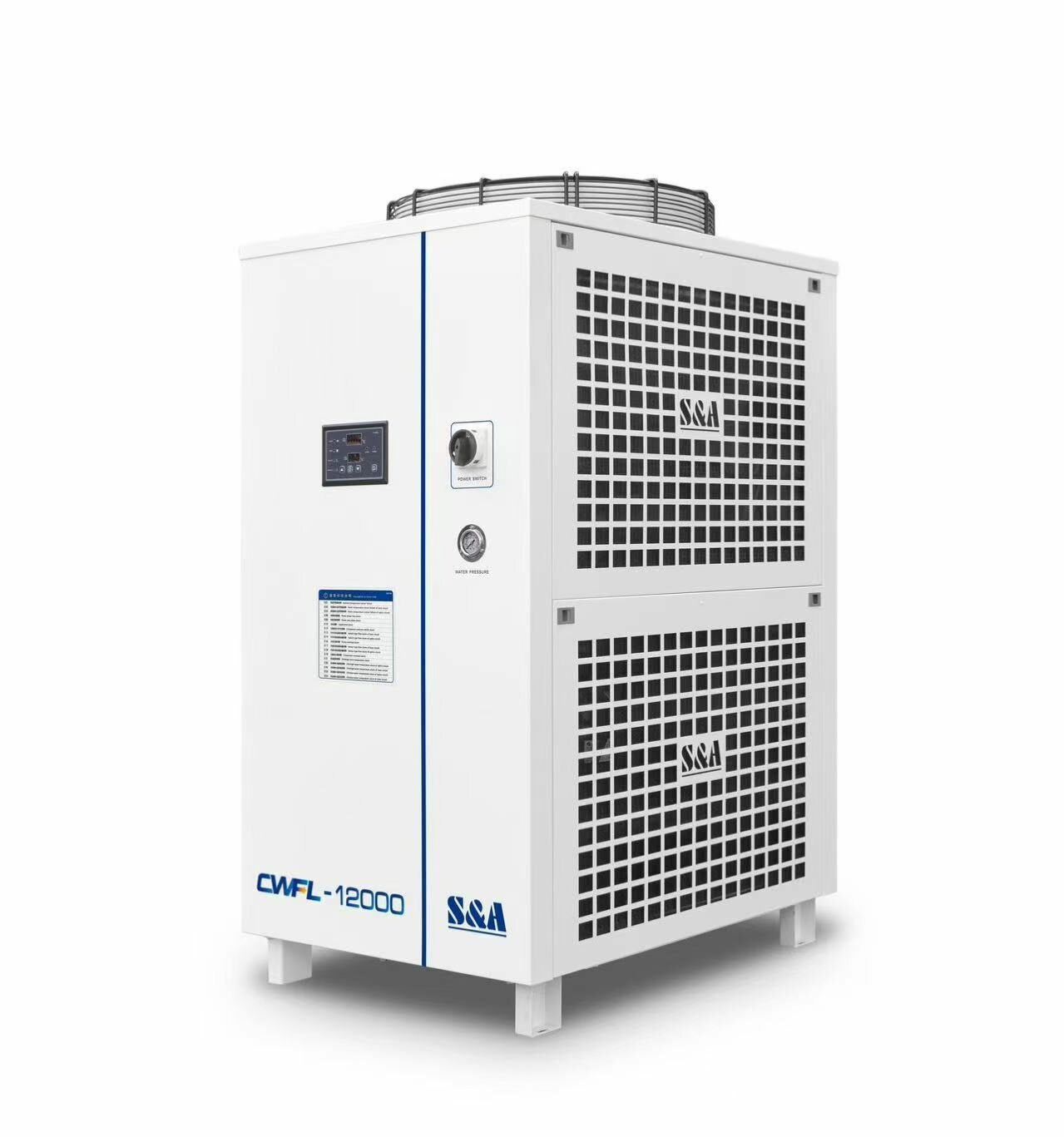 Высокоточный чиллер для лазера 12 кВт: стабильность ±0.5°C, универсальная совместимость, автоматический защитный кожух
