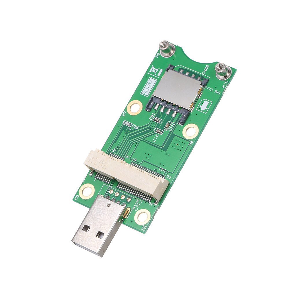 Mini PCI-E на USB с SIM-картой Модуль адаптера WWAN 3G / 4G