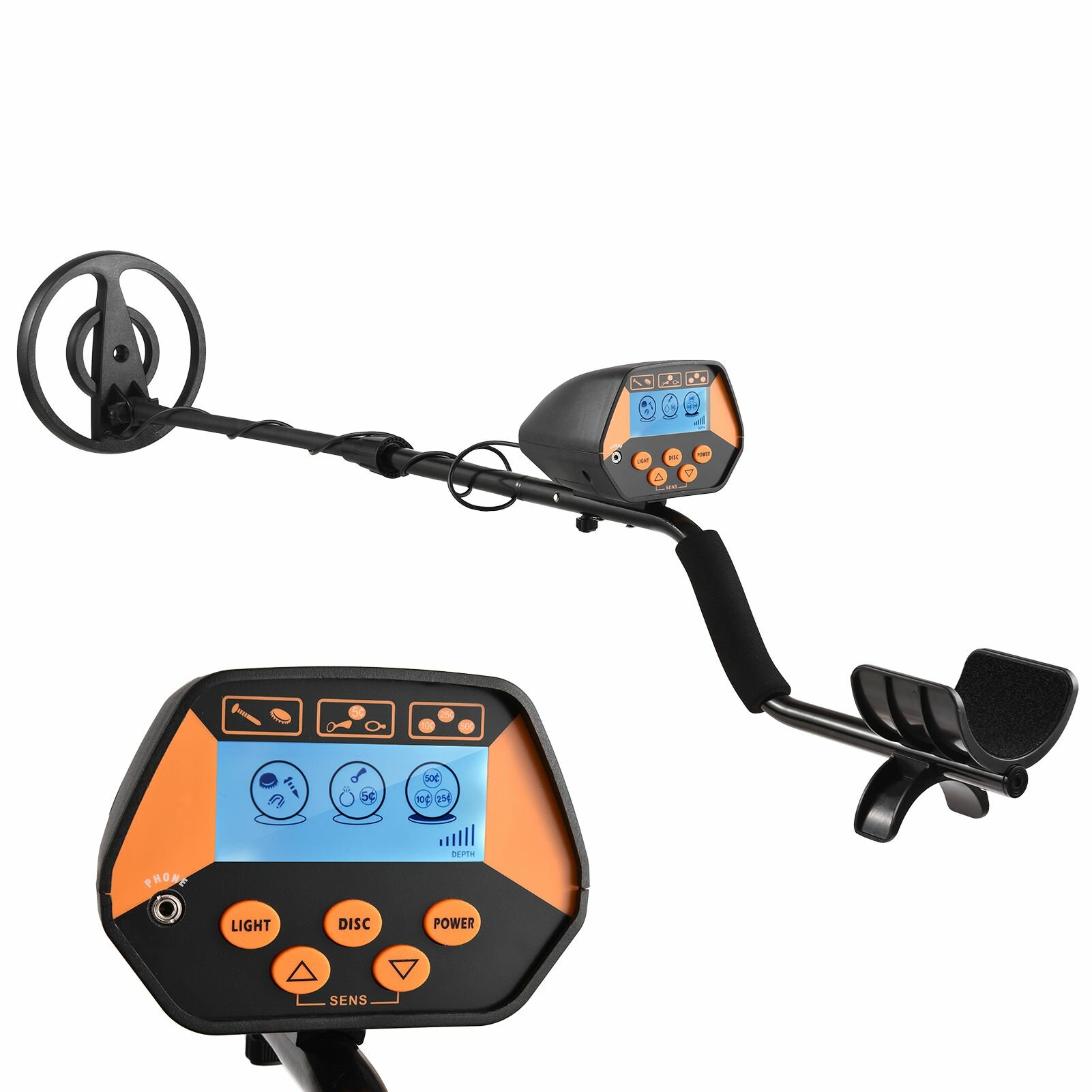 Подземный металлоискатель GC-1070 без аккумулятора