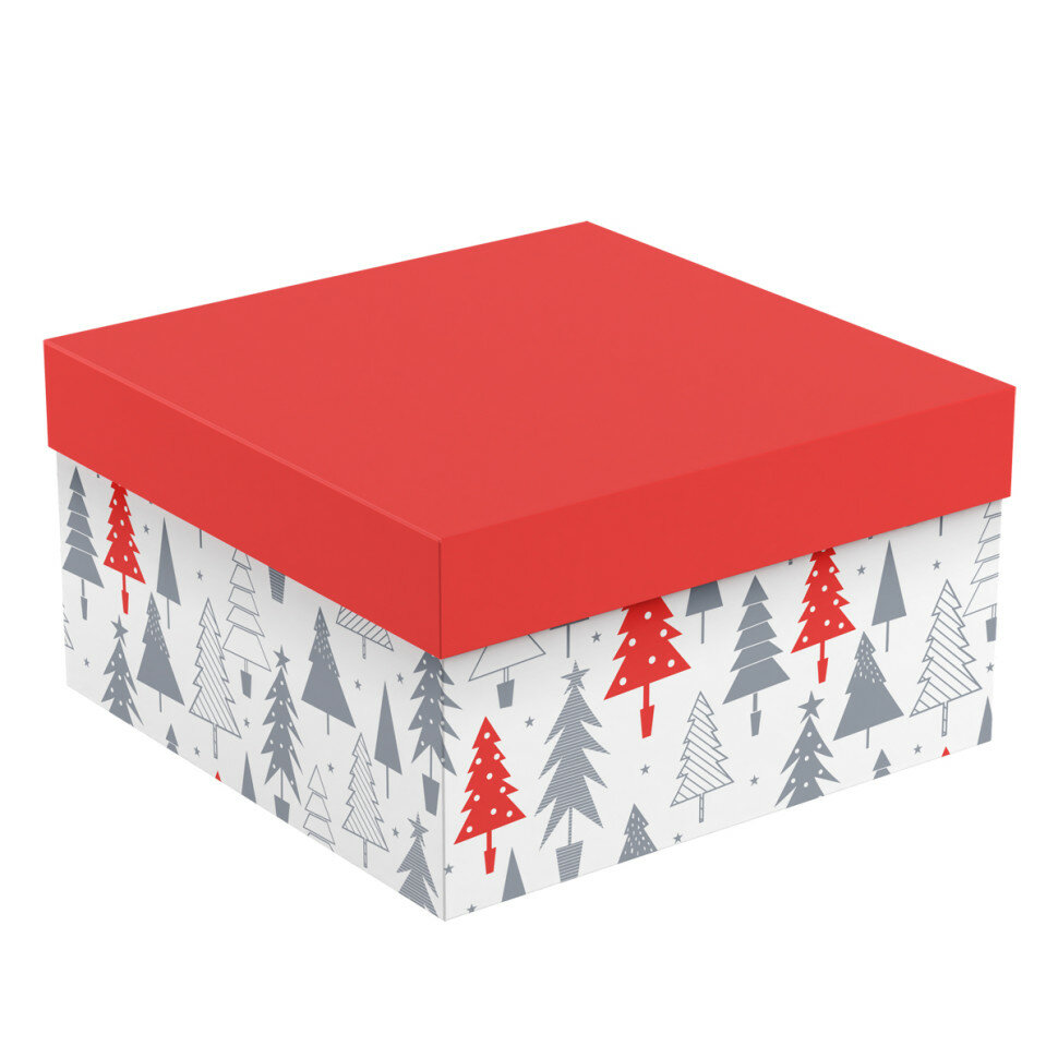 Коробка складная подарочная MESHU "Scandi", (20*20*11см), 372570