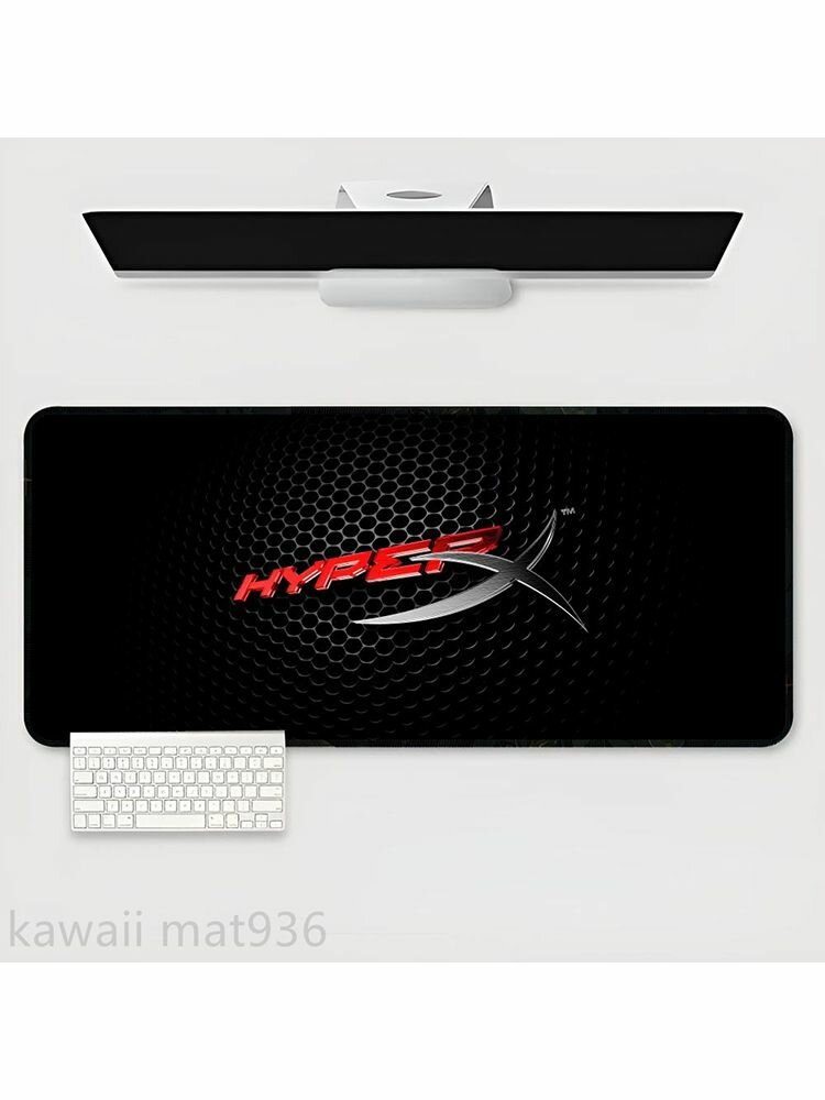 Игровой коврик HyperX, нескользящий, Speed + Control, 90 см x 40 см