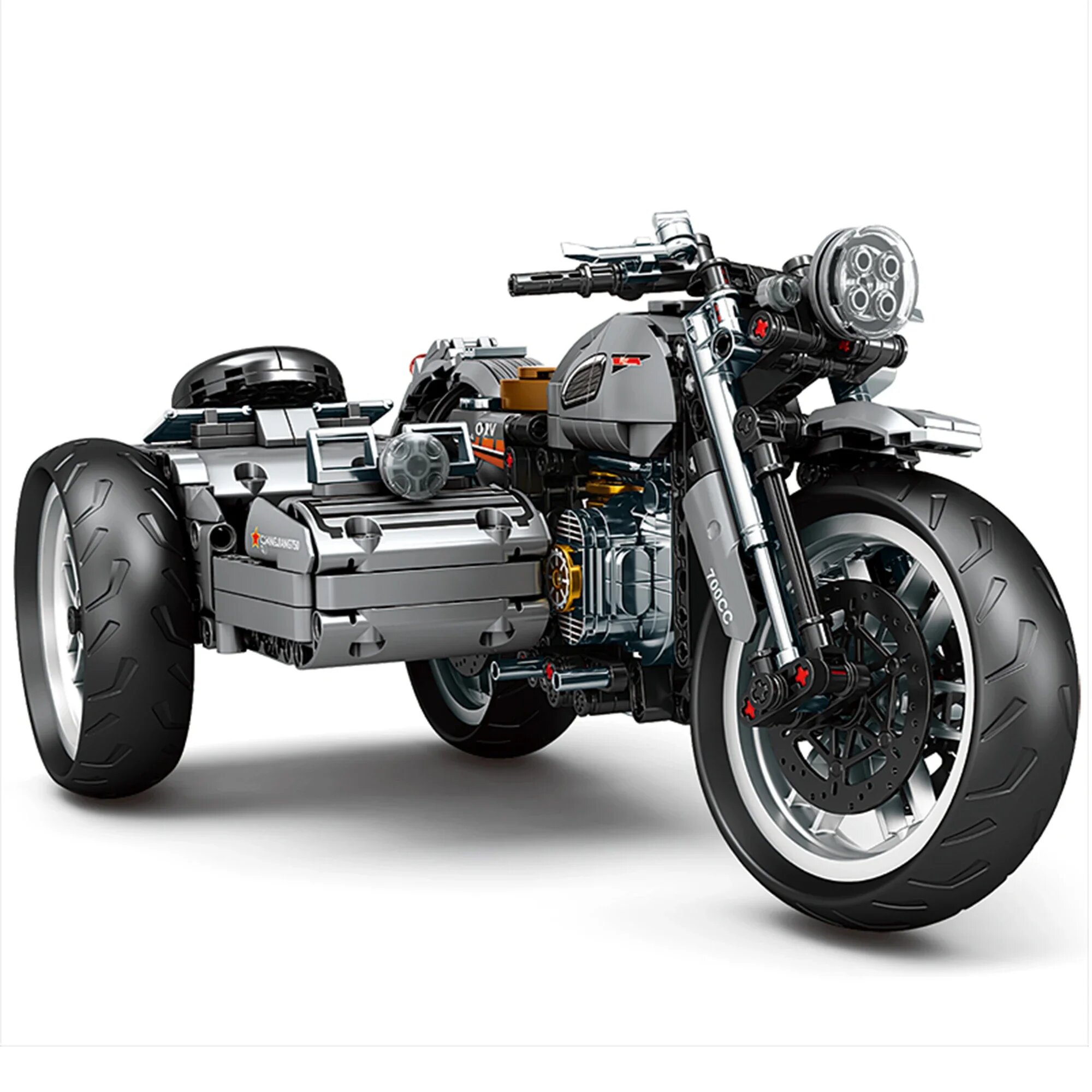 Конструктор мотоцикла Moto Racer 808 деталей