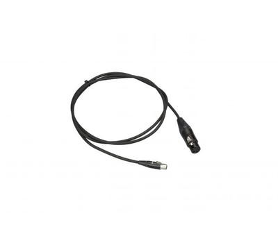 Beyerdynamic WA-MC Прямой микрофонный кабель длиной 1,5 м для подключения проводных микрофонов к поясным передатчикам beyerdynamic OPUS и TG. Разъемы 4-контактый мини-XLR (F) - 3-контактный XLR (F)