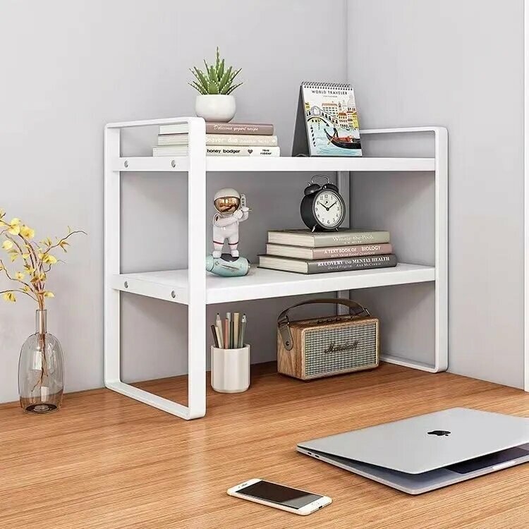 Этажерка, ABS пластик, Металл, 30х20х36 смСтолешница, соединяющая деревянные и железные изделия