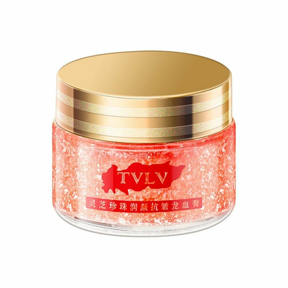 Крем с линчжи и драконьей кровью против морщин, 50 г, укрепляющий, увлажняющий, с эффектом маскировки, элитный крем для естественного тона кожи.