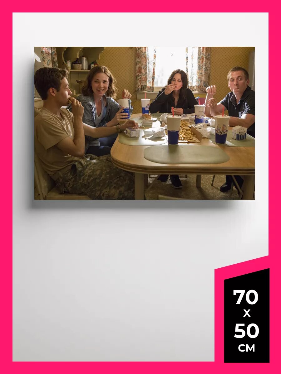 Постер Бесстыжие плакат Shameless А1, А2, А3, 50х70 25, матовая фотобумага премиум качества