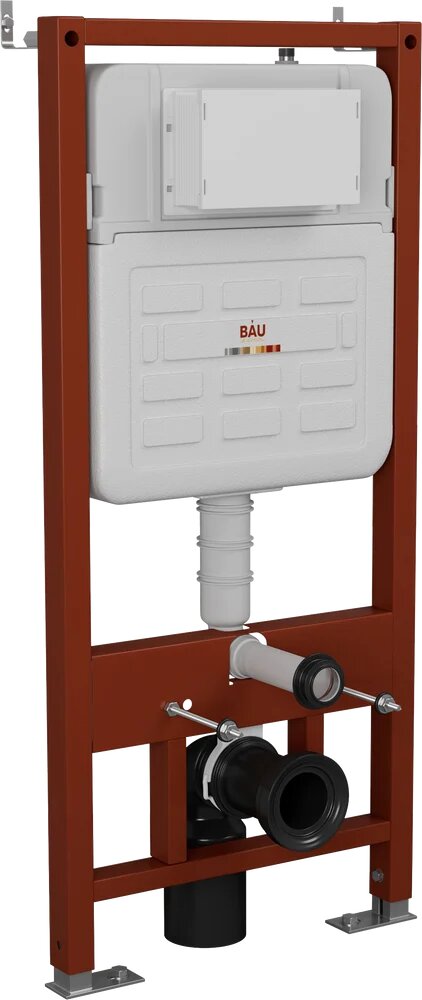 Инсталляция для унитаза Bauedge Ideal E458103 49,8 см, крепление к стене/к полу