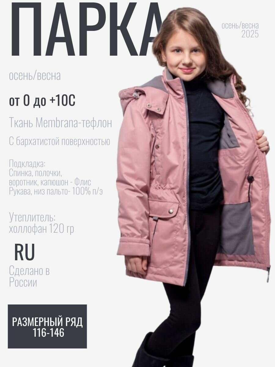 Куртка Girl розовый