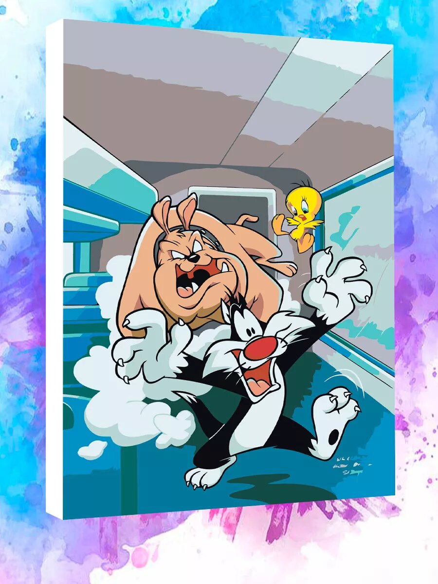 Картина по номерам Герои Дисней Disney