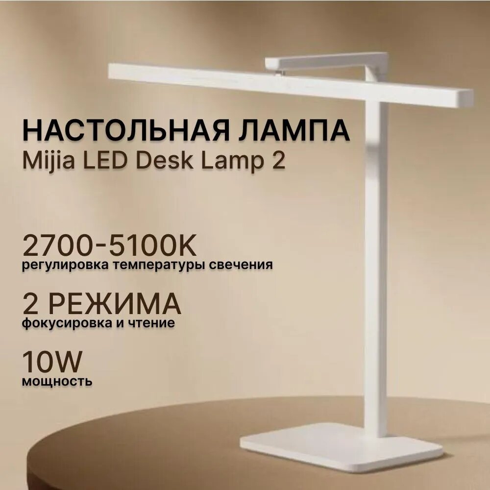 Умная настольная лампа Xiaomi Mijia Desk Lamp 2
