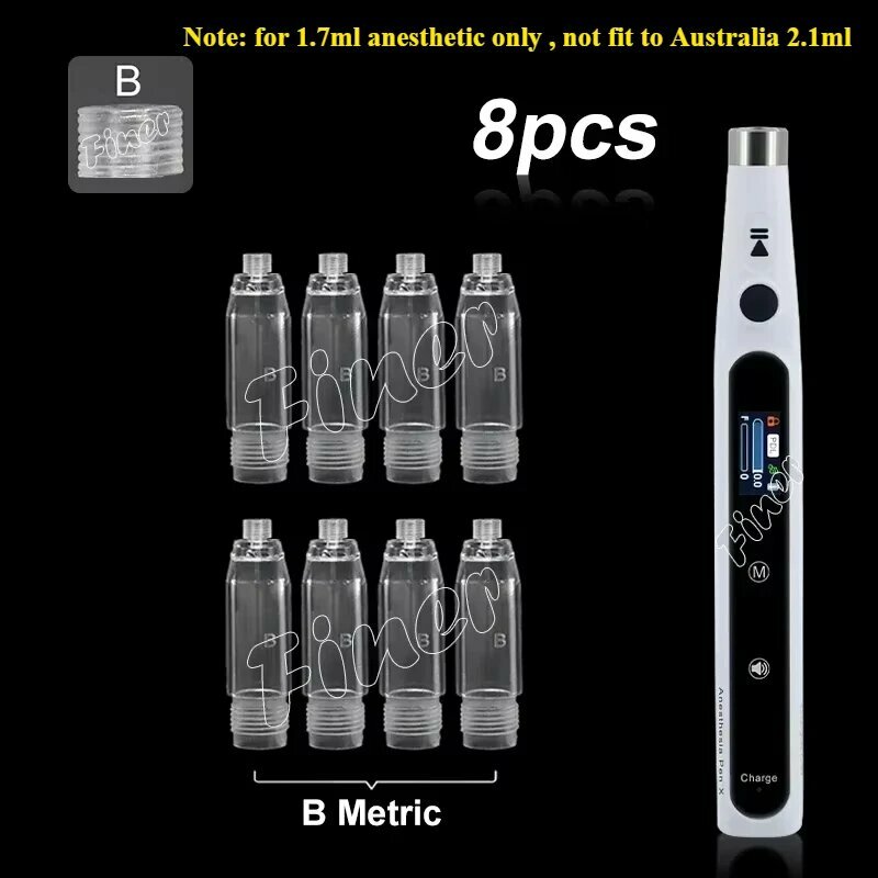 Картриджи для анестезии Finer 8 metric set