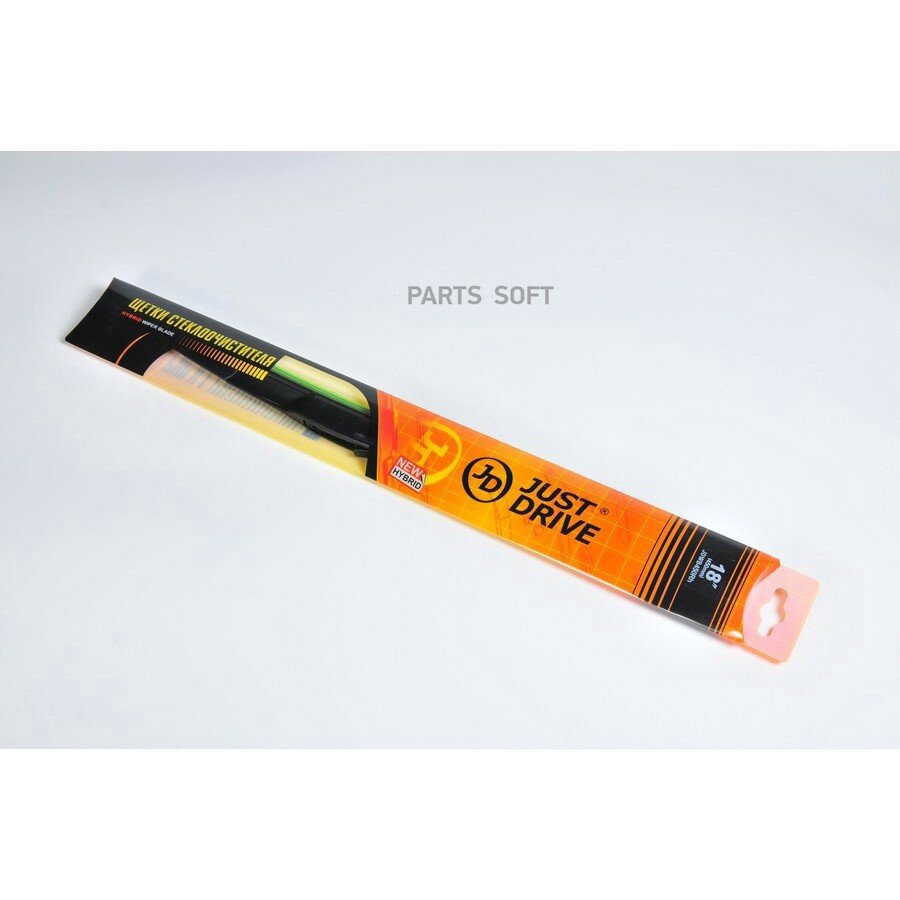 Щетка гибридная 18"/450мм /крепление "U-hook" JUST DRIVE JDWB450RH | цена за 1 шт