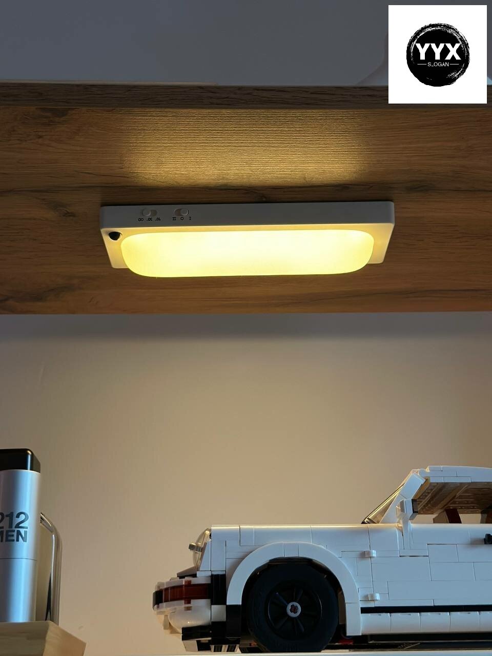 Ночник LED подсветка светильник MUID с датчиком движения, белый