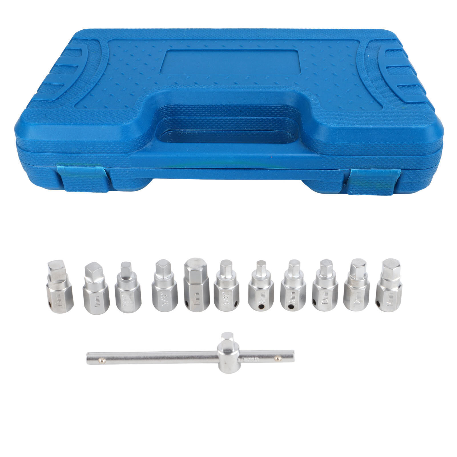 Набор из 12 ключей для сливных пробок, набор для ремонта автомобиля, инструмент для коробки передач и двигателя