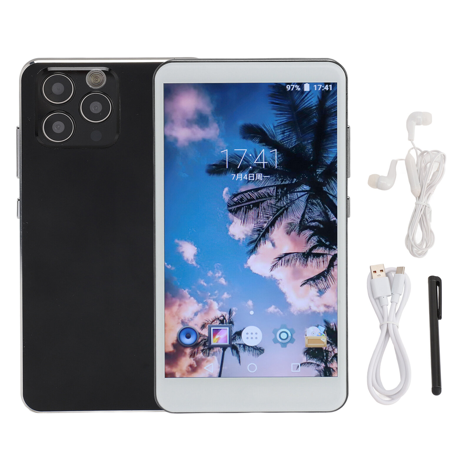 Плеер MP4 с восьмиядерным процессором MTK, Bluetooth 5.0, Wi-Fi, поддержкой Hi-Fi-музыки, функцией шумоподавления, 5-дюймовым HD сенсорным экраном, аккумулятором 2200 мАч и 8-мегапиксельной основной к