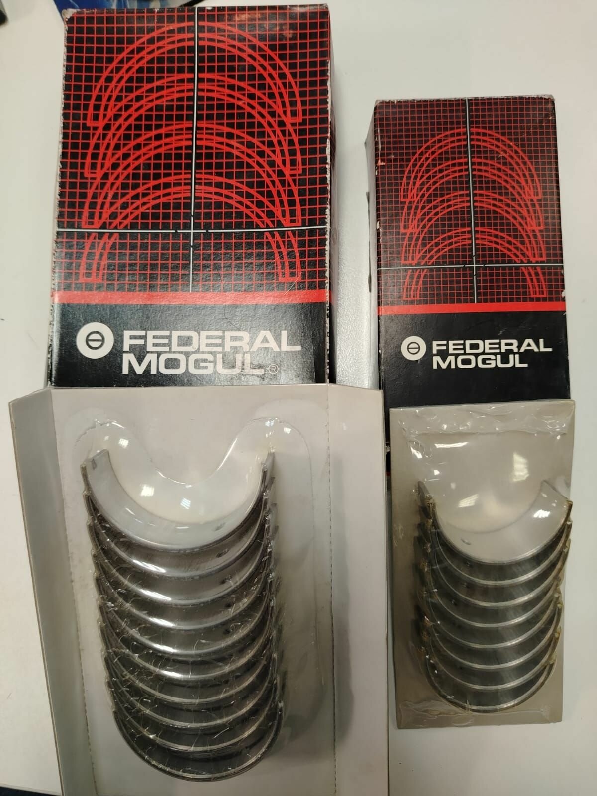 Комплект вкладышей коленвала ремонт +0.5 мм (коренные + шатунные) Peugeot, Citroen, Iran Samand 1,8 XU7JP