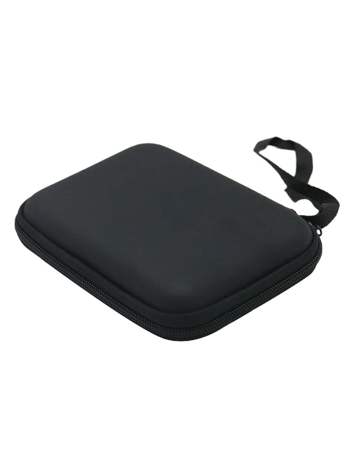 Shockproof Padded Hard Drive Carry Case For 2.5Inch External Drives And Accessories Water Resistance Storage Bag Pouch