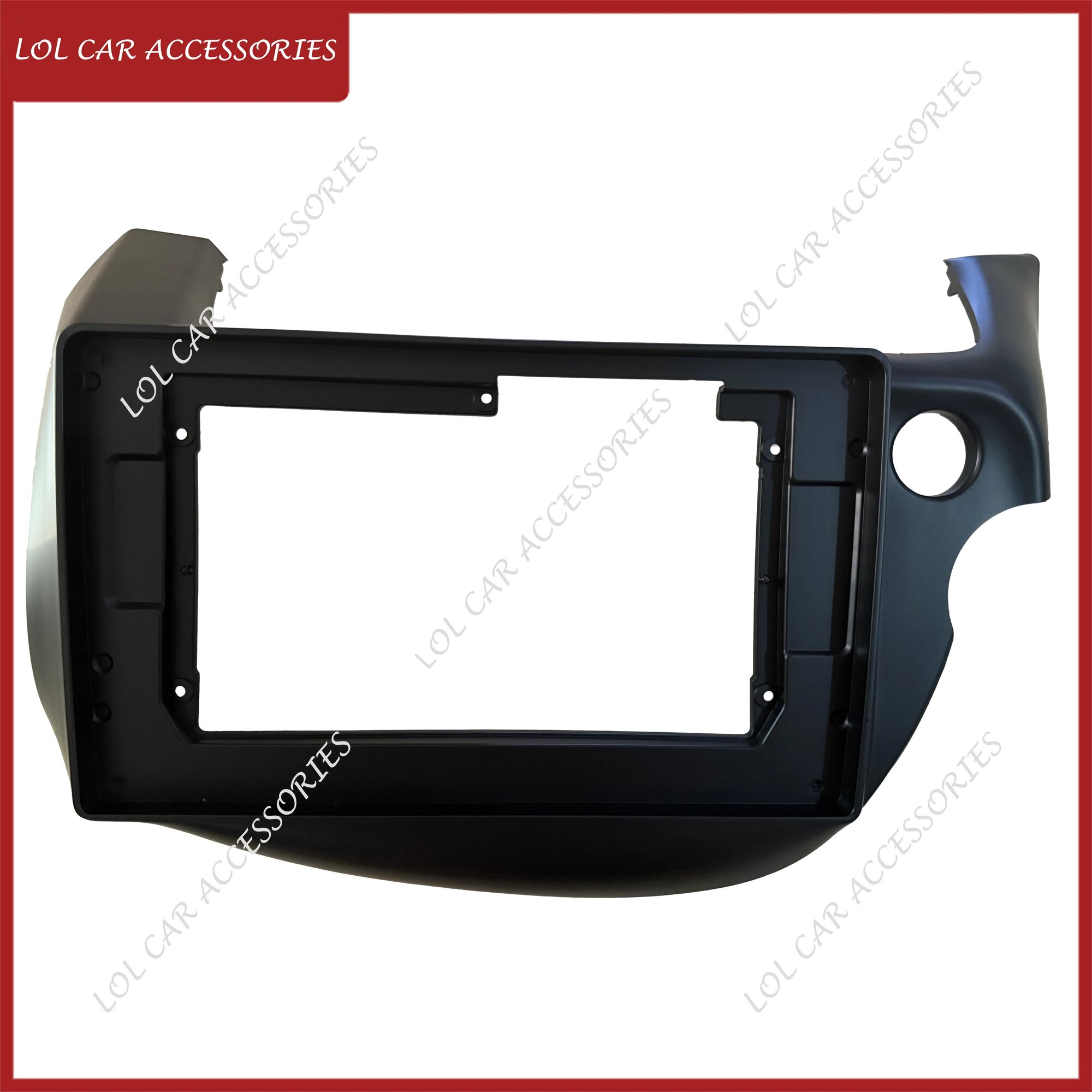 10,1-дюймовый для Honda FIT JAZZ 2008-2013, автомобильный радиоприемник, стерео Android MP5, плеер, 2 Din, головное устройство, лицевая панель, корпус, рамка, крышка приборной панели, Right Frame